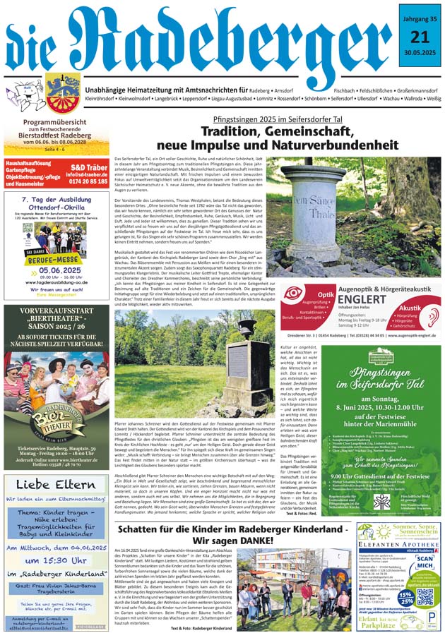 die Radeberger Heimatzeitung - 2025